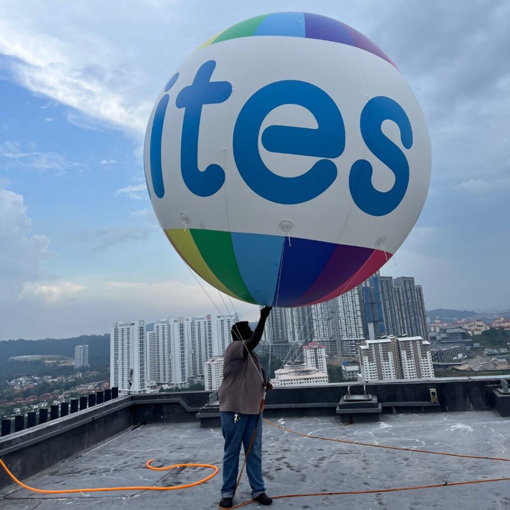 Giant Advertising Balloons Malaysia | Installation, Permits & Helium Safety