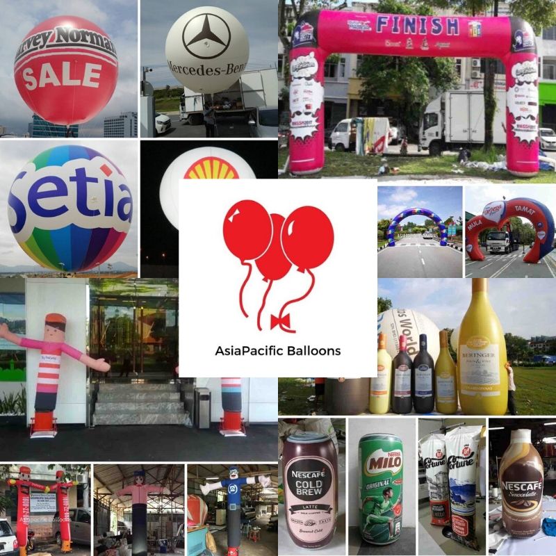 AsiaPacific Balloons | Inflatables Manufacturer in Malaysia