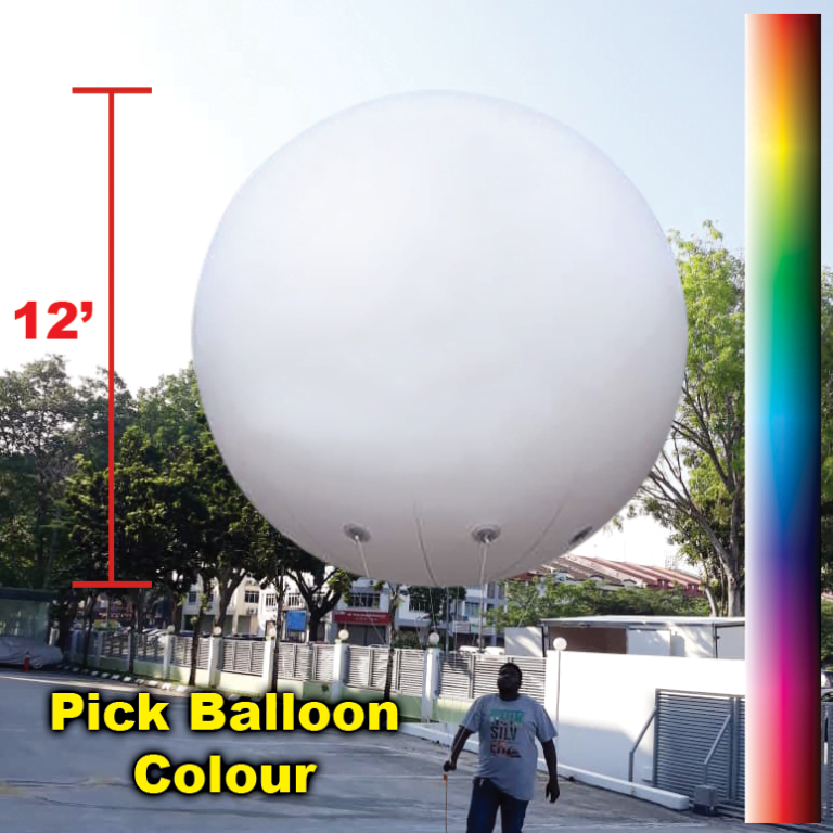12 feet size Giant PVC Balloon - AsiaPacific Balloons