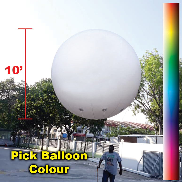 10 feet size Giant PVC Balloon - AsiaPacific Balloons