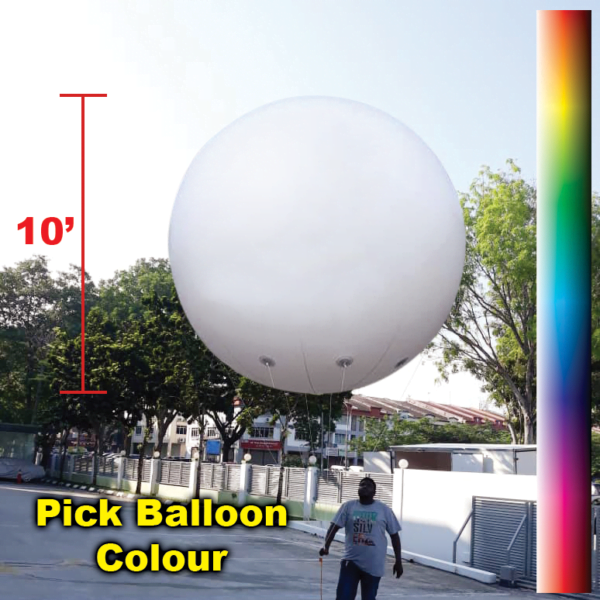 10 feet size Giant PVC Balloon - AsiaPacific Balloons