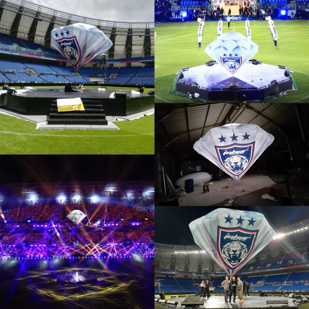 Diamond Shaped Giant Balloons - AsiaPacific Balloons