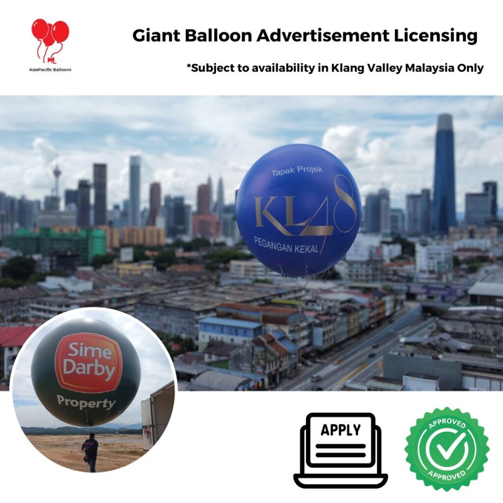 Giant Balloon Advertisement Licensing - AsiaPacific Balloons