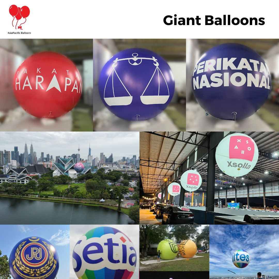 Giant Balloons | Giant Balloon Supplier Malaysia | Advertising Balloons
