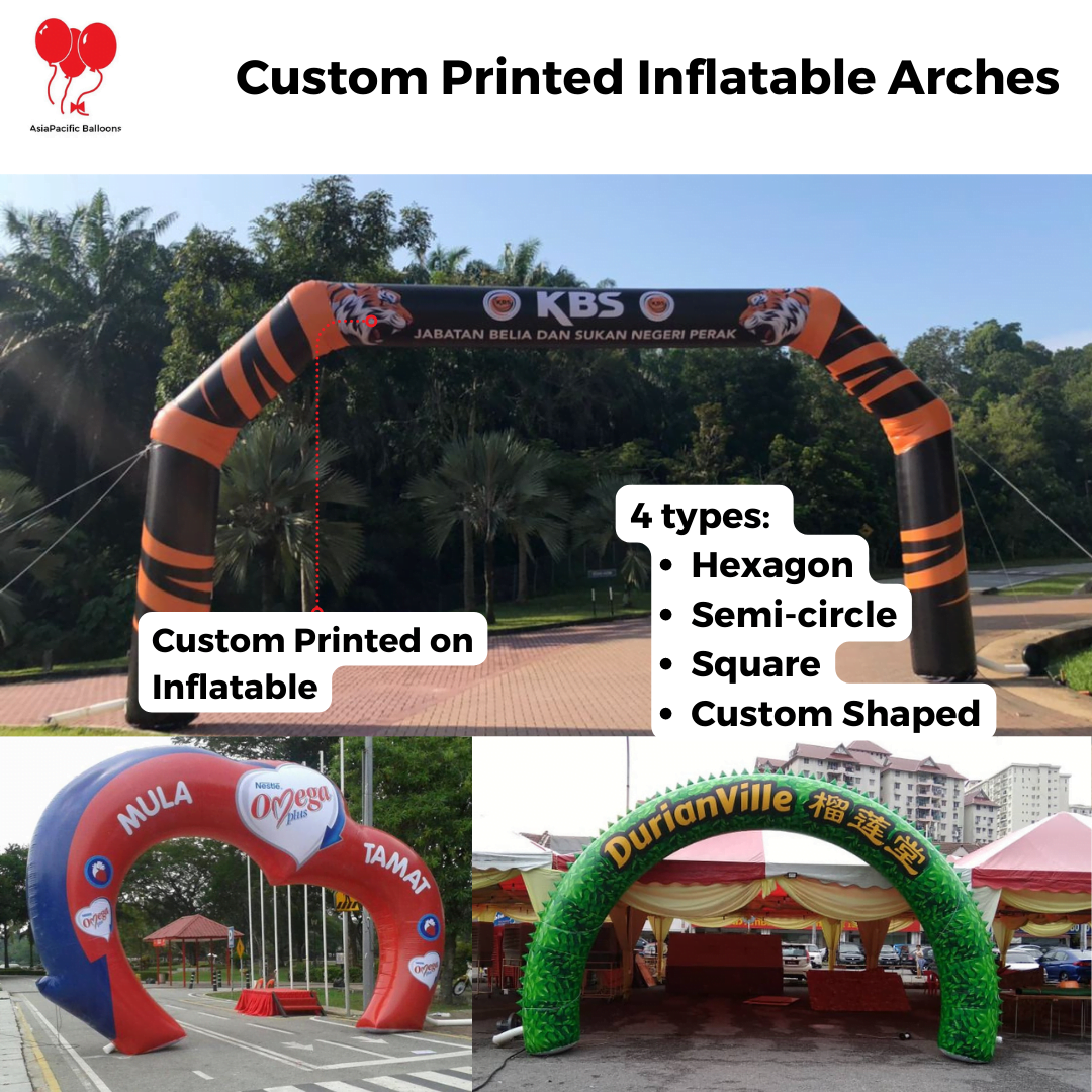 Custom Inflatable Arches | Event Solutions in Malaysia