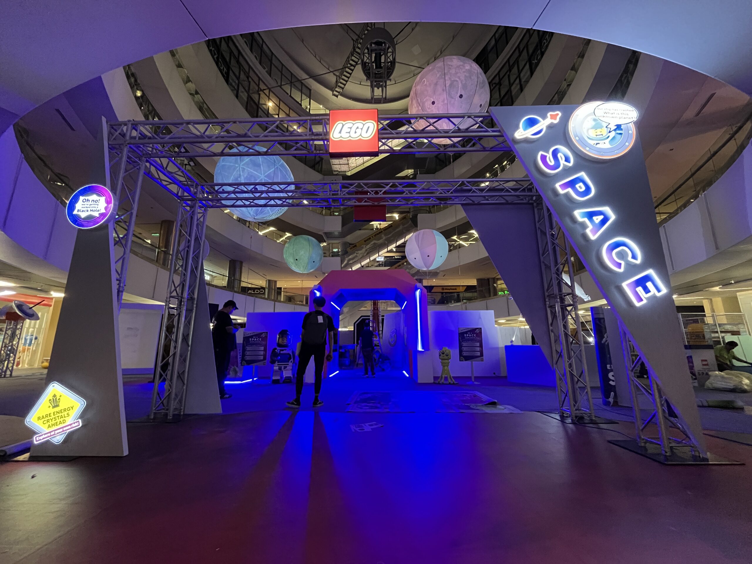 Lego Space Man Inflatable Replica