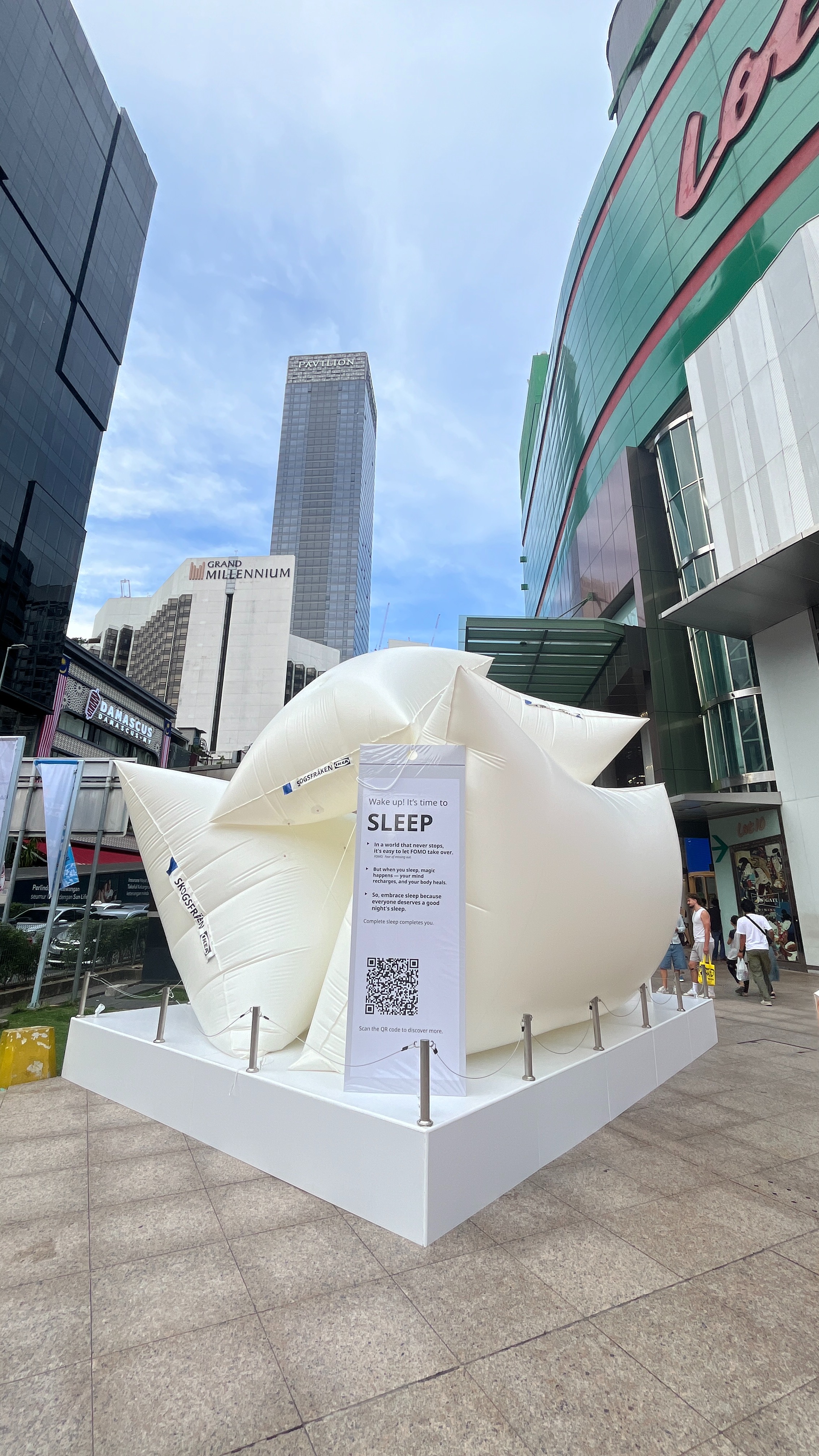 Ikea Pillow Inflatable Replica
