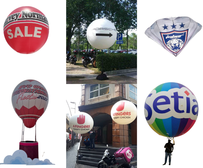 Products | AsiaPacific Balloons' Custom Inflatables