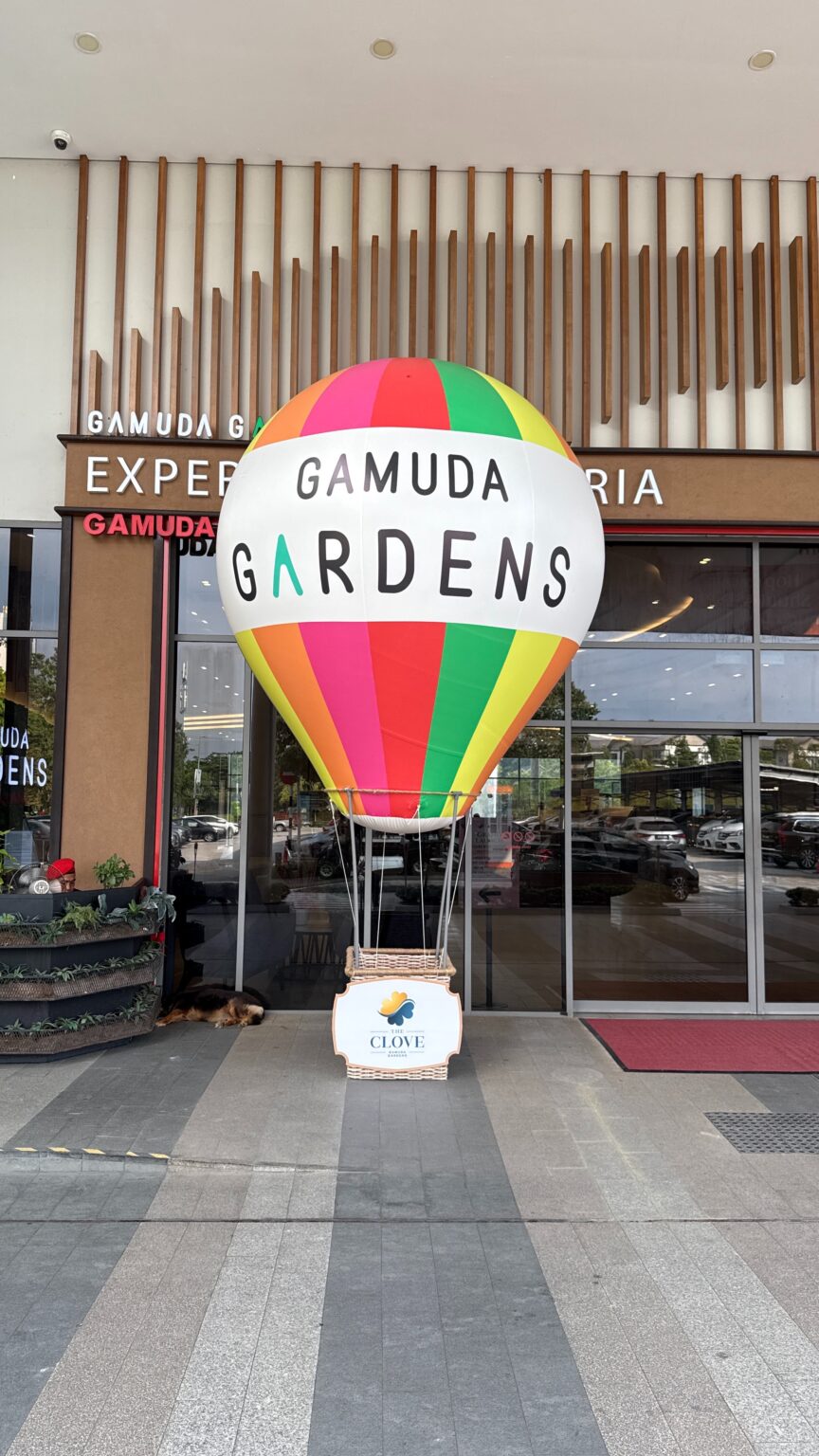 Gamuda Gardens Hot Air Balloon Replica - AsiaPacific Balloons