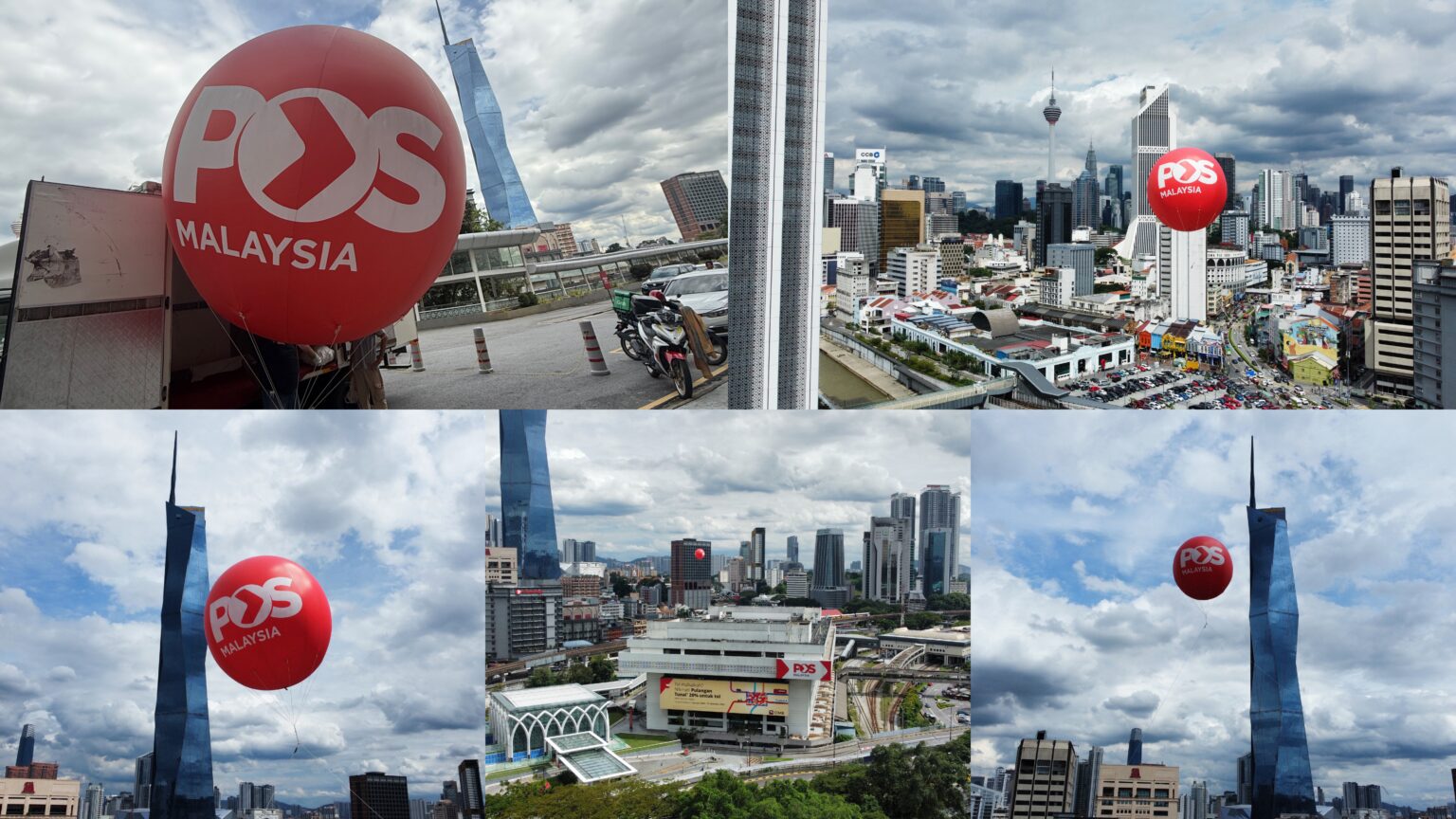 Giant Balloons for Pos Malaysia Run 2025 at Stadium Merdeka ...